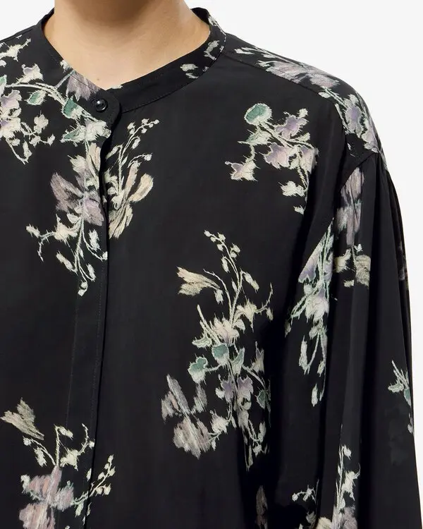 ETOILE Catchell Floral Print Shirt