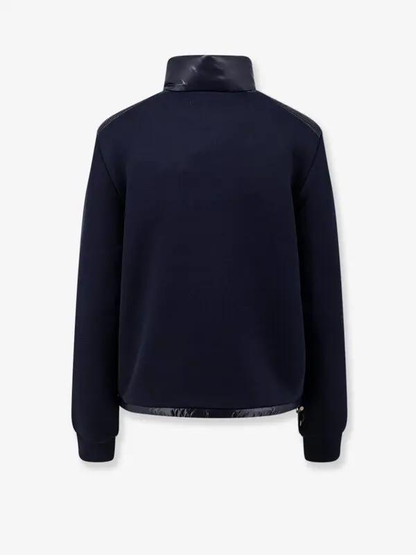Moncler Padded Jacket With Fabric Details