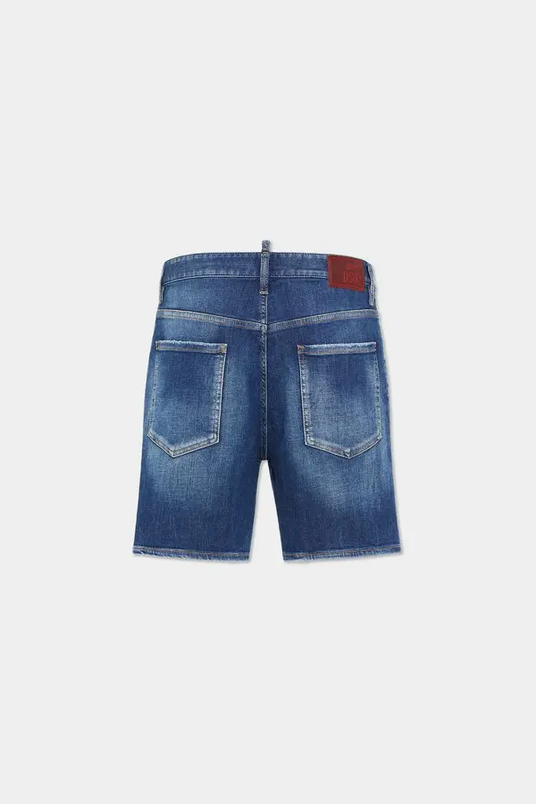 Dsquared2 Medium Easy Wash Marine Short Jeans