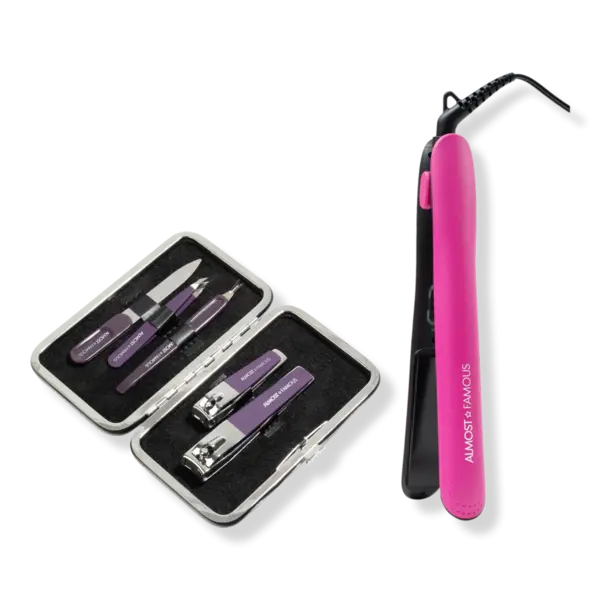 ALMOST FAMOUS Fierce Glam Hair & Nail Travel Set - One-color