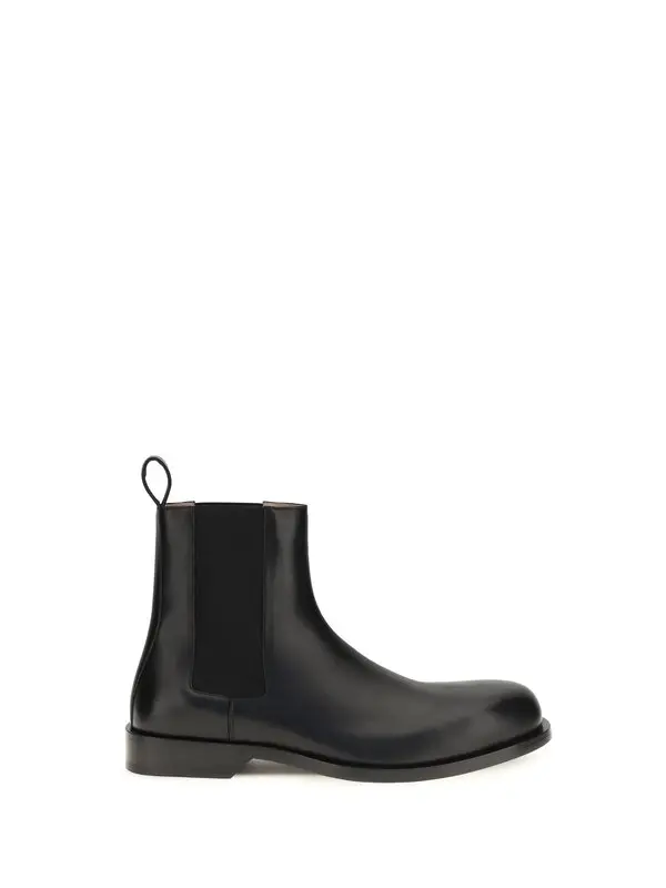 Loewe Bobine Chelsea Ankle Boots - Black
