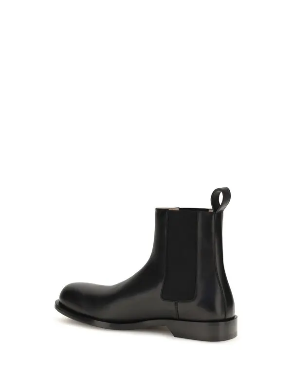 Loewe Bobine Chelsea Ankle Boots - Black
