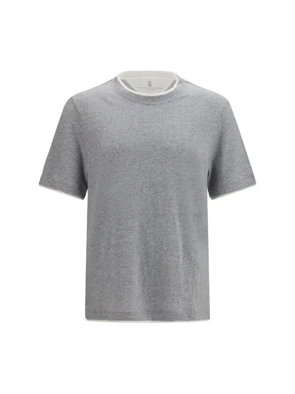 Brunello Cucinelli Short-sleeve Cotton T-shirt