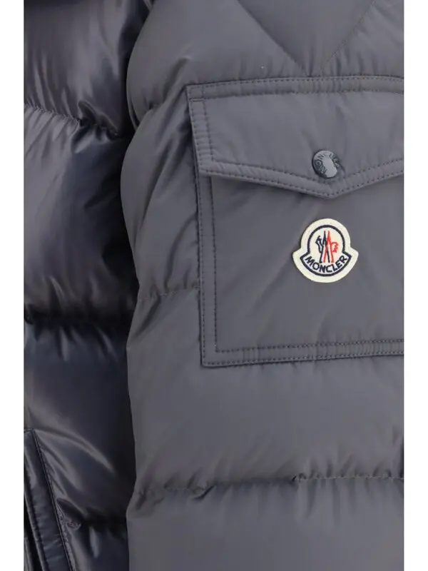 Moncler Maya Short Padded Hooded Jacket