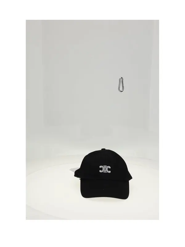 Celine Cap Triomphe - Black