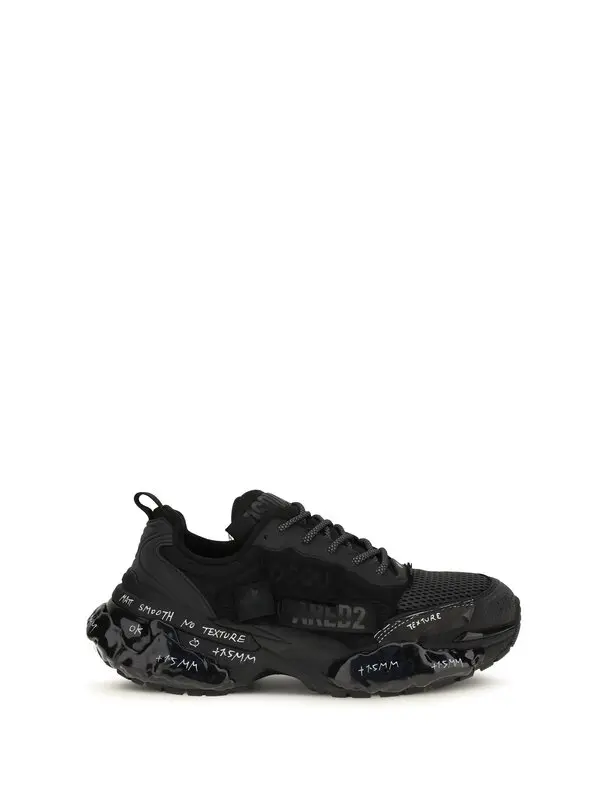 Dsquared2 Faster Sneakers With Mesh Inserts
