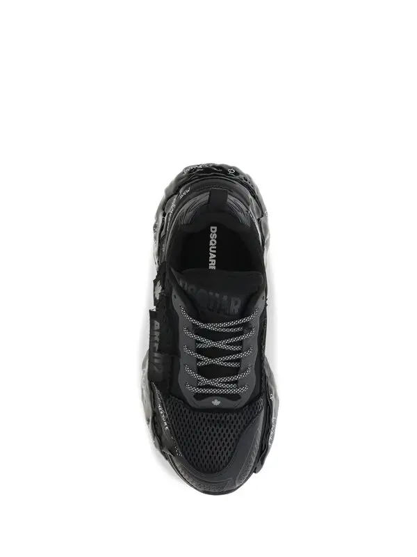 Dsquared2 Faster Sneakers With Mesh Inserts