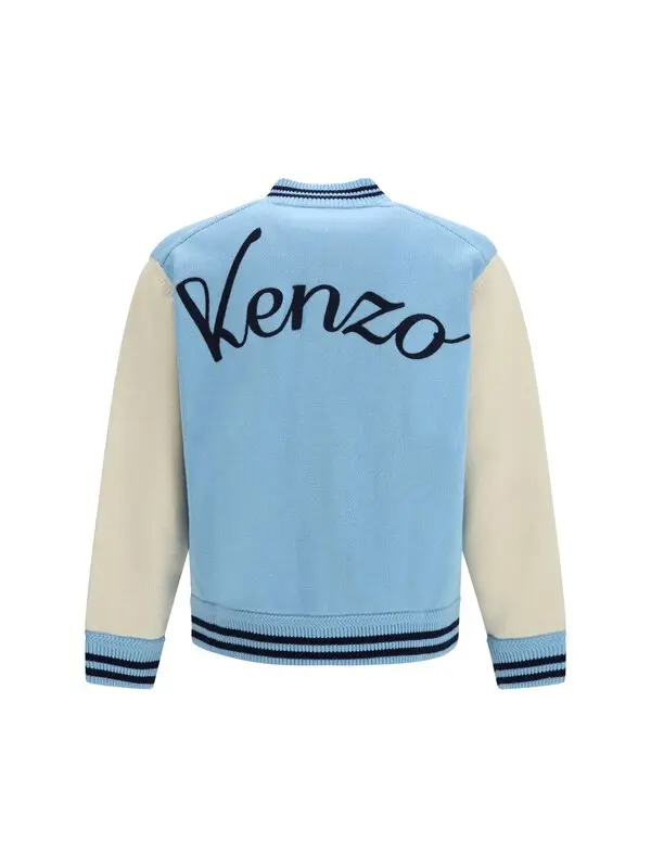 Kenzo Varsity Wool Cardigan
