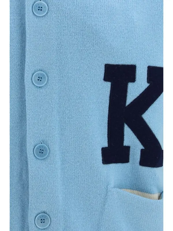 Kenzo Varsity Wool Cardigan