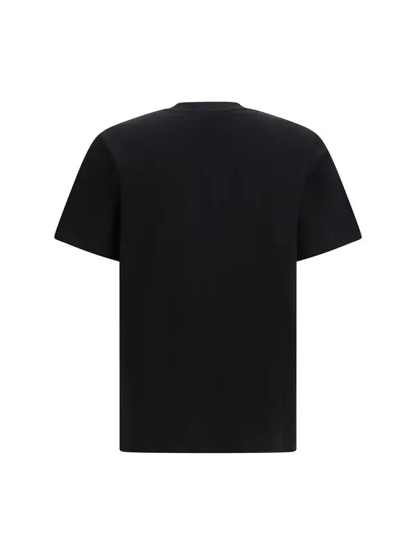 Casablanca Tennis Club Monde Perdu Print T-shirt - Black