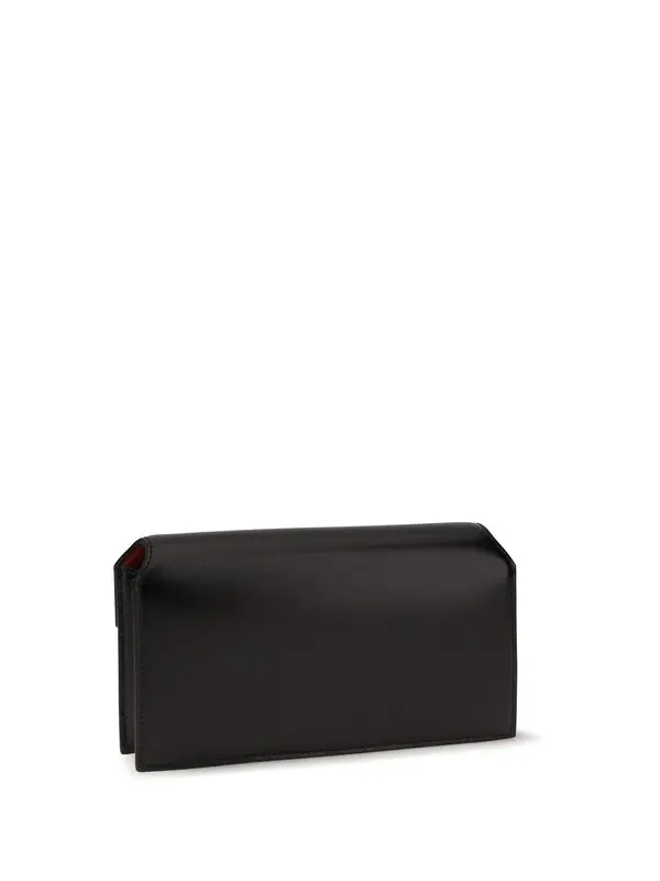 Givenchy Antigona Box Leather Pouch With Chain