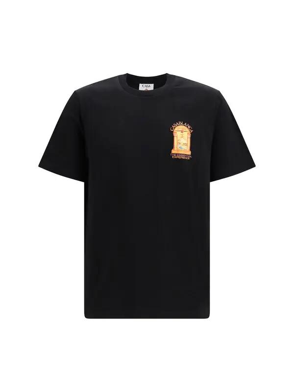 Casablanca Hermons Mirage Arch Print T-shirt