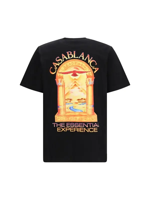 Casablanca Hermons Mirage Arch Print T-shirt