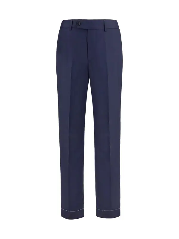 Brunello Cucinelli Tailored Virgin Wool Pants