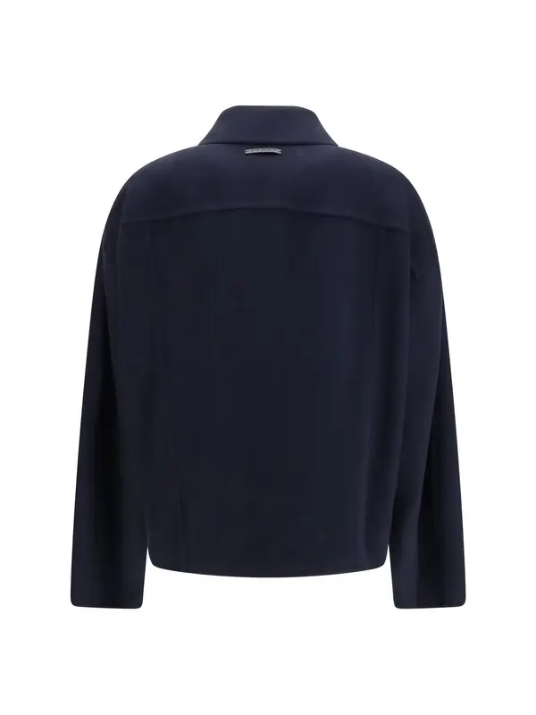 Marni Wool Jacket With Logo Embroidery