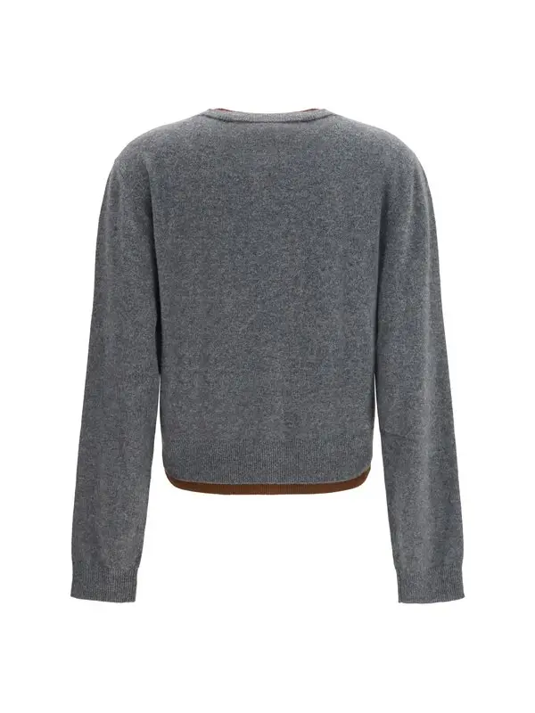 Marni Layered Effect Cashmere Cardigan
