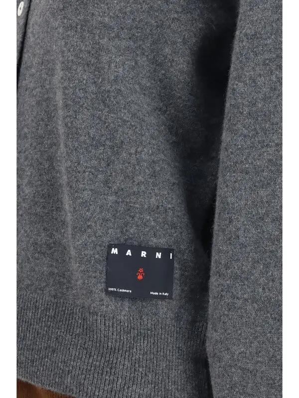 Marni Layered Effect Cashmere Cardigan