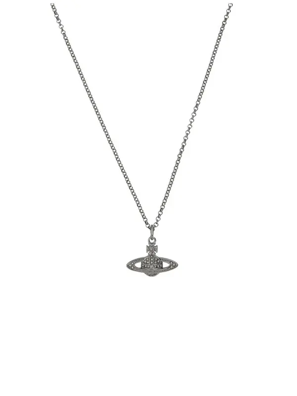 VIVIENNE WESTWOOD Mini Bas Relief Orb Pendant Necklace