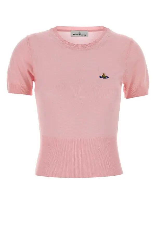 VIVIENNE WESTWOOD Wool Blend Bea Sweater - Pink