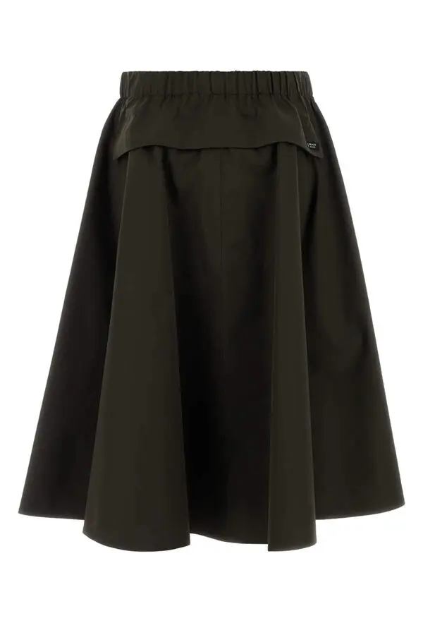Prada Army Tech Fabric Skirt