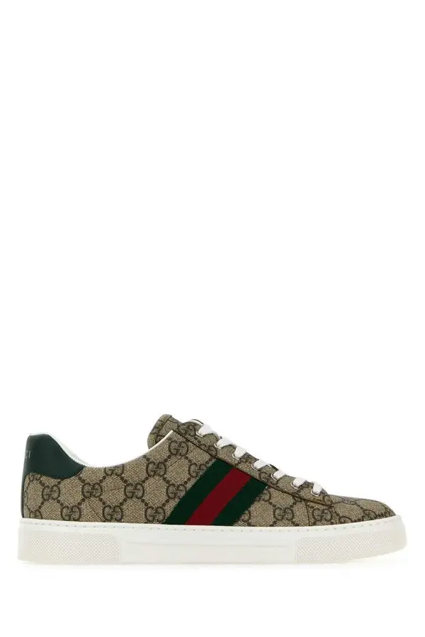 Gucci Gg Supreme Fabric Ace Sneakers - Multicolor