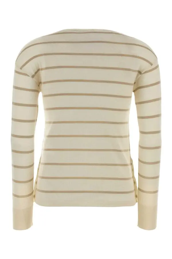 Max Mara Embroidered Cashmere Blend Tabella Sweater - Multicolor