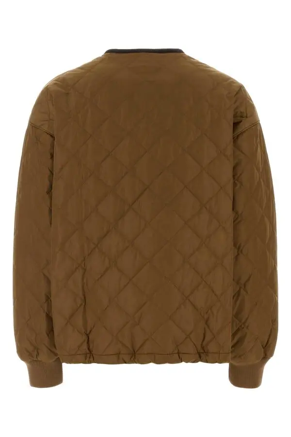 Prada Quilted Bomber Jacket - Multicolor