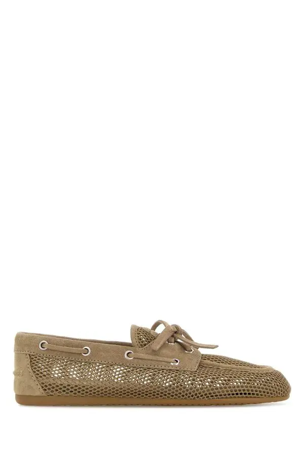 Miu Miu Mesh Loafers - Brown