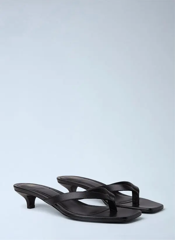 TOTEME Flip Flop Kitten Heels