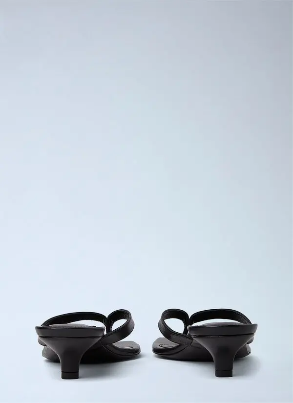 TOTEME Flip Flop Kitten Heels