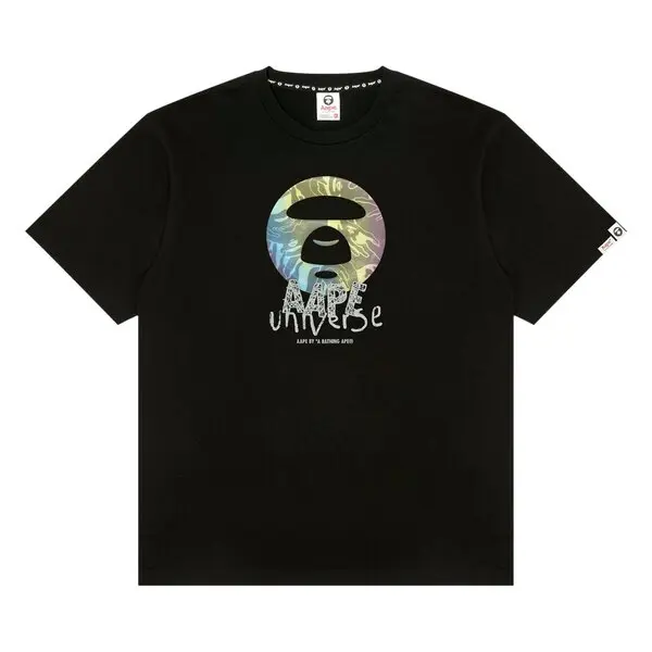 AAPE Unvs Unvs Moonface Tee