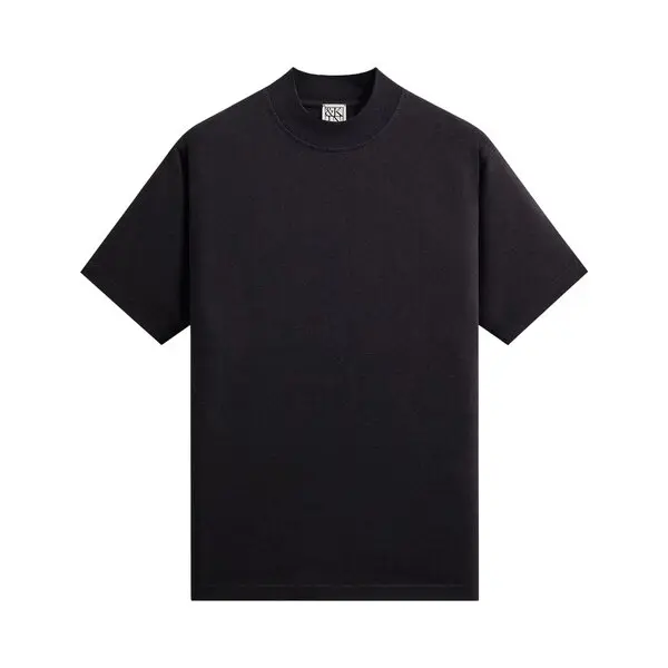 Kith Kin Mock Neck James Tee - Black