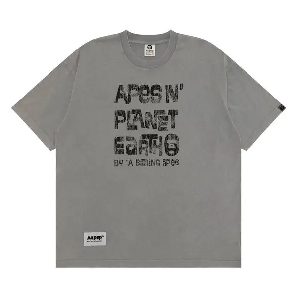 AAPE R Graphic Tee /light