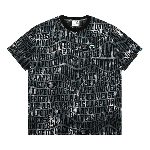 AAPE Unvs Unvs Graphic Tee /grey