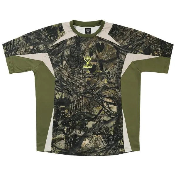 PALACE X South2 West8 Jersey 'olive Camo - Green