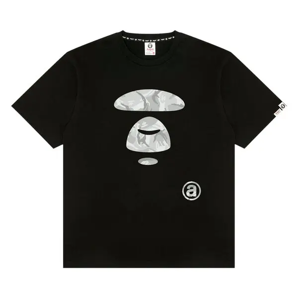 AAPE Moonface Tee - Black