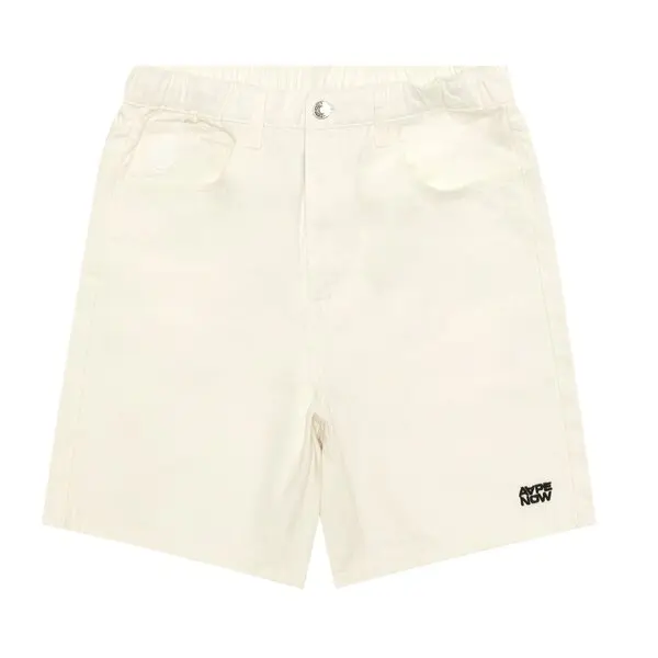 AAPE Now Moonface Denim Shorts