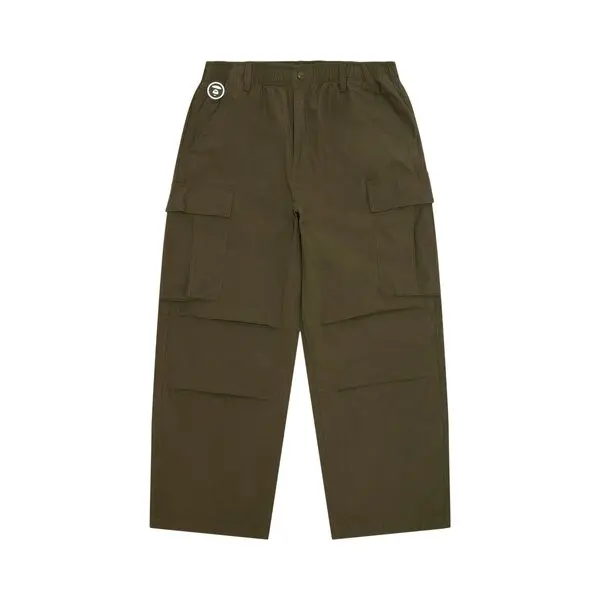 AAPE Now Moonface Cargo Pants 'khaki/grey