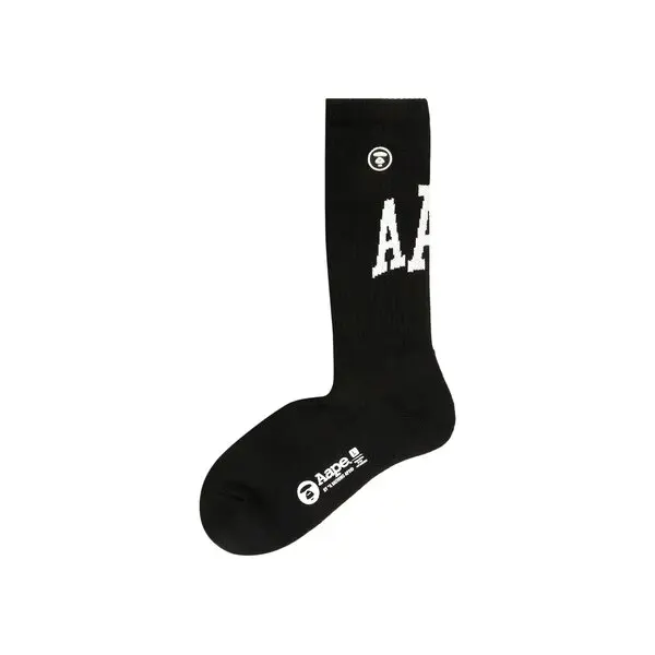 AAPE Moonface Logo Socks