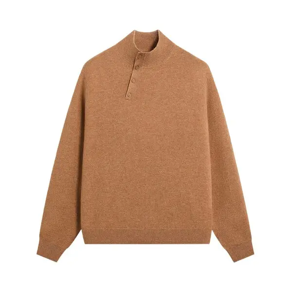 Kith Kin Cashmere Cyrus Turtleneck 'sand Dune