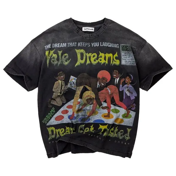 VALE FOREVER Twister Tee - Black