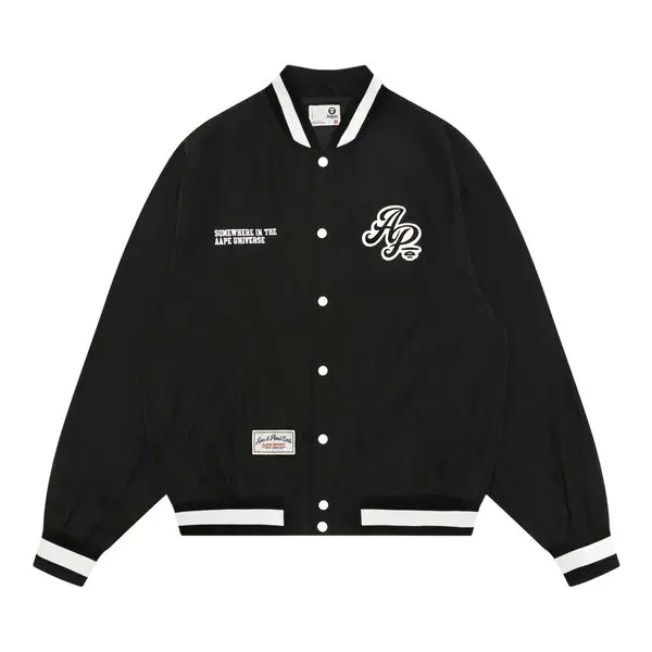 AAPE Sports Logo Varsity Jacket
