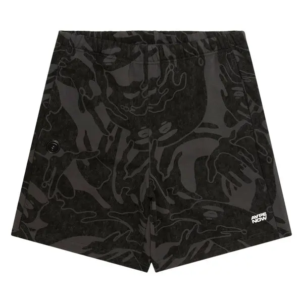 AAPE Now Camo Sweat Shorts /multicolor