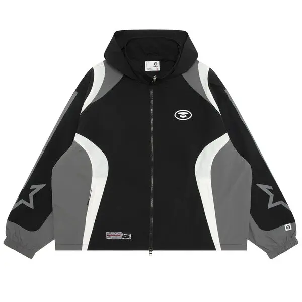 AAPE Moonface Hooded Zip-up Jacket