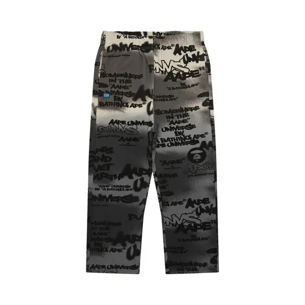AAPE Unvs Graffiti Sweat Pants