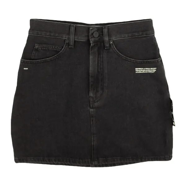 Off-White Denim Mini Skirt