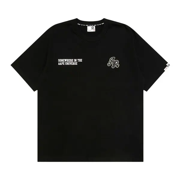 AAPE Unvs Unvs Logo Patch Tee