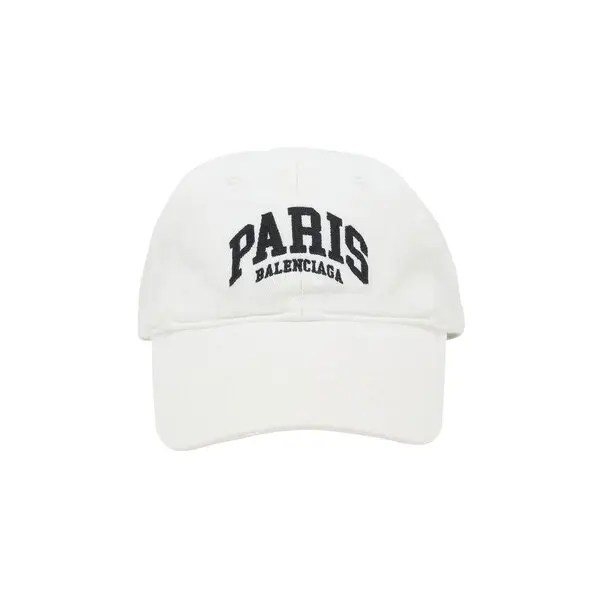 Balenciaga Baseball Cap - White