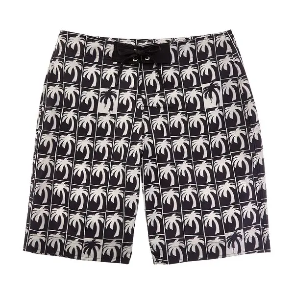 Palm Angels Dripping Swimshort /white