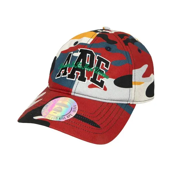 AAPE Logo Camo Cap /navy